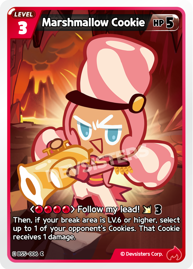 Marshmallow Cookie (BS5-006) - CARDBERUS